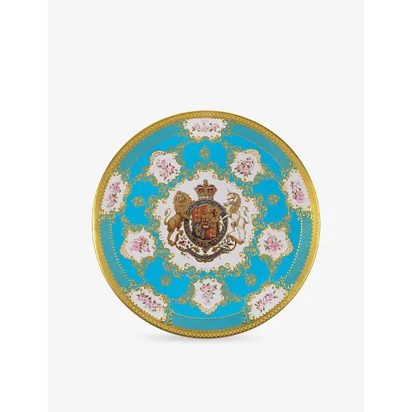 ROYAL COLLECTION Coat Of Arm Shortbread Biscuit Tin 500g - One-color