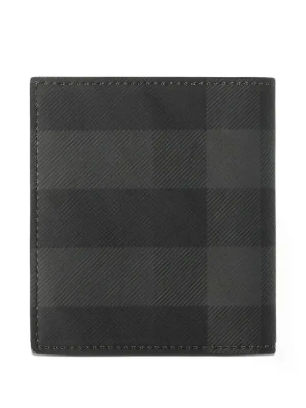 Burberry Check Folding Card Case