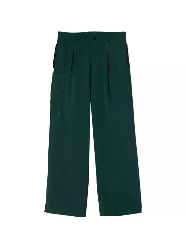 Asics Pleated Trousers With Adjustable Hems