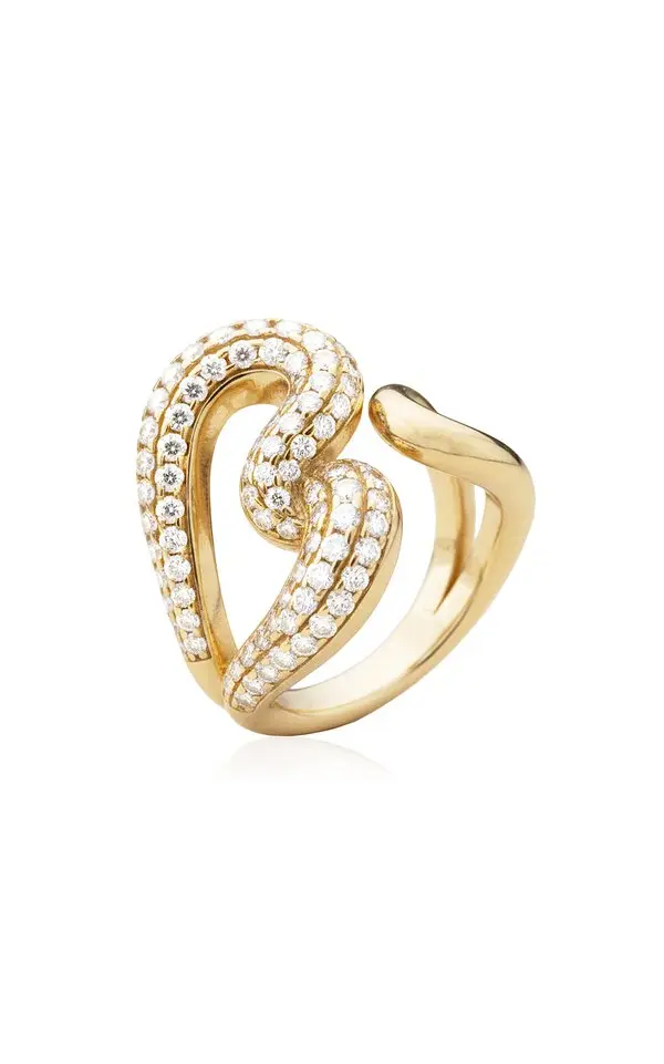 ISABEL DELGADO Gold Diamond Ring