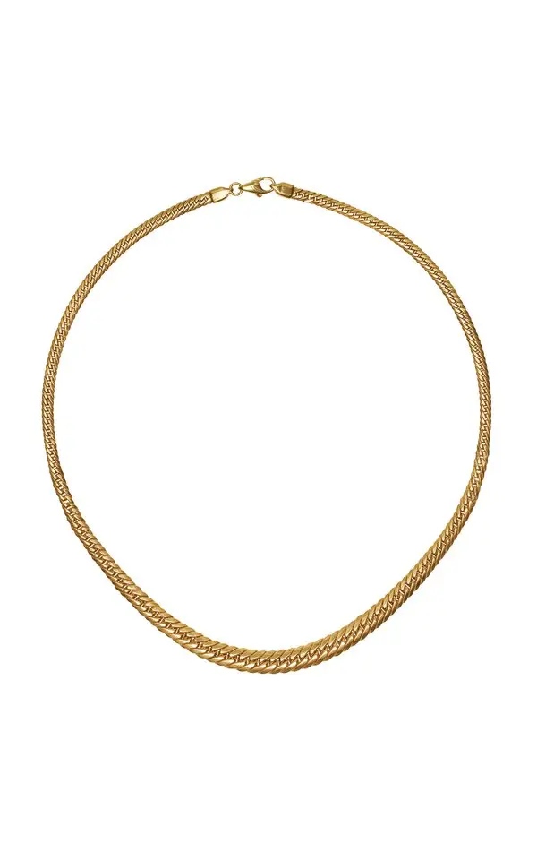 FOR FUTURE REFERENCE VINTAGE 1970's Tapered Curblink Chain - Gold