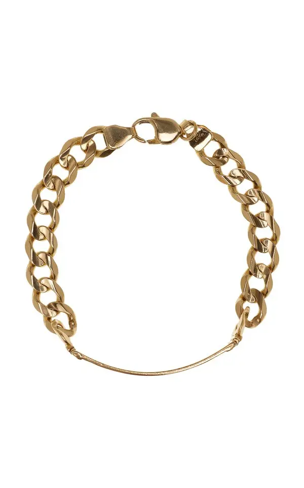 FOR FUTURE REFERENCE VINTAGE 1970's Id Bracelet - Gold