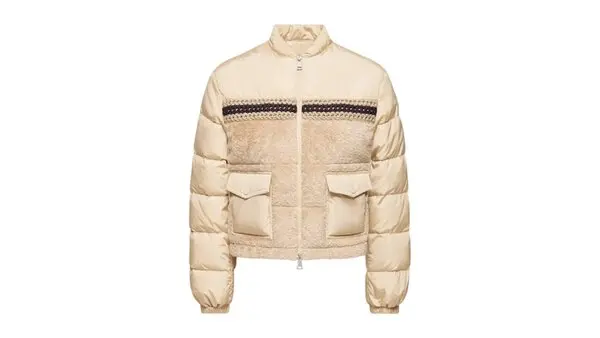Moncler Achillee Zip-up Jacket - Camel
