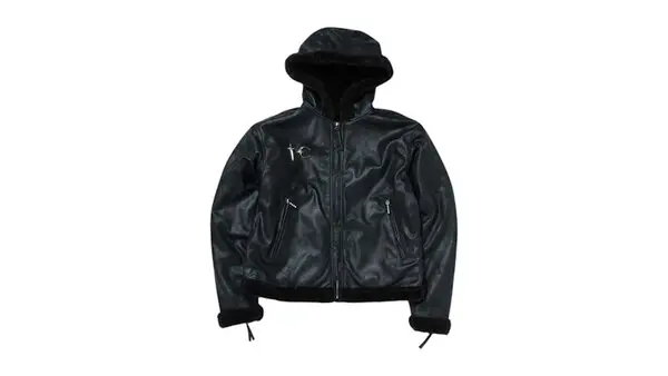 THUG CLUB Tc Reversible Shearling Jacket - Black