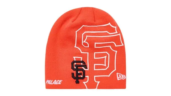 PALACE San Francisco Giants New Era Cuff Beanie - Orange