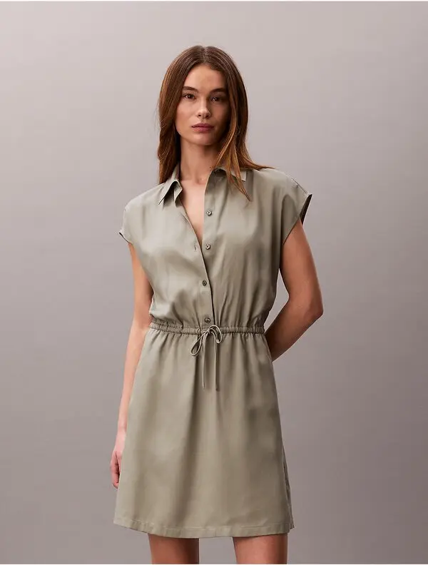 Calvin Klein Tencel Mini Dress