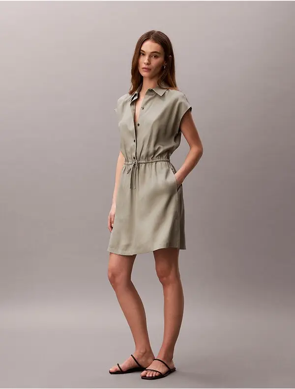Calvin Klein Tencel Mini Dress