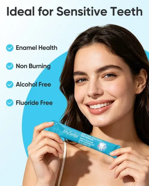 MYSMILE Nano-hydroxyapatite Portable Mouthwash For Sensitive Teeth