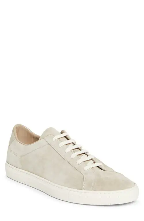 COMMON PROJECTS Achilles Slim Premium Sneaker - Warm Grey