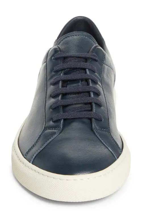COMMON PROJECTS Achilles Slim Premium Sneakers - Navy