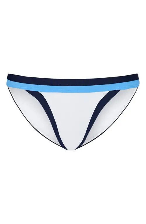 MILLY Positano Colorblock Bikini Bottom