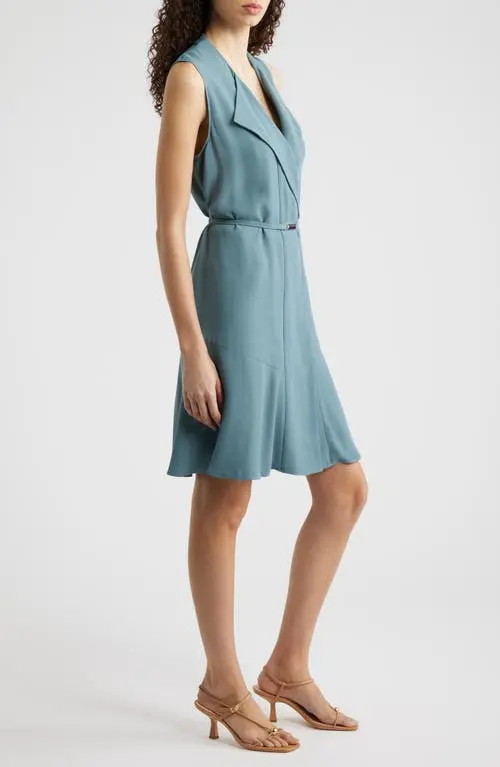 BOSS Dimosa Wrap-front Mini Dress - Reef