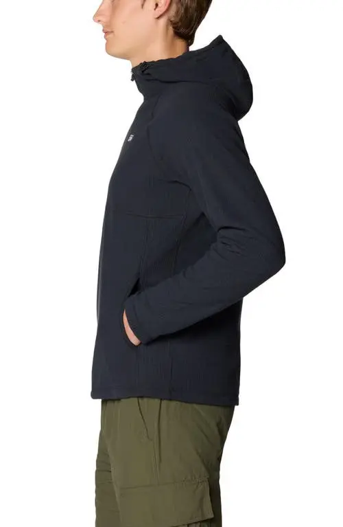 Mountain Hardwear Summit Grid Fleece Hoodie - Black
