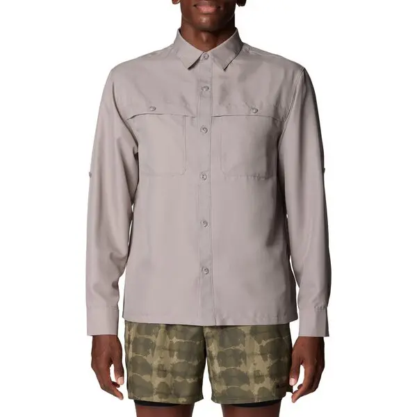 Mountain Hardwear Sun Drift Cooling Long Sleeve Shirt - Approaching Storm