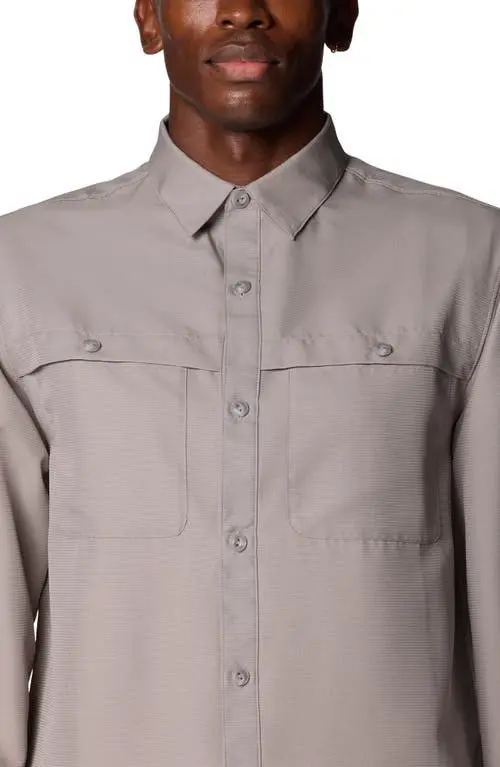 Mountain Hardwear Sun Drift Cooling Long Sleeve Shirt - Approaching Storm