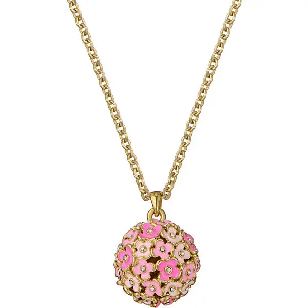 Ted Baker London Bonbon Bouquet Ball Pendant Necklace - Metallic Gold