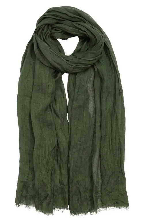Polo Ralph Lauren Linen Scarf - Supply Olive