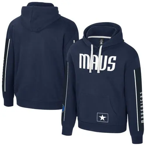 STADIUM ESSENTIALS Dallas Mavericks City Star Hoodie - Navy