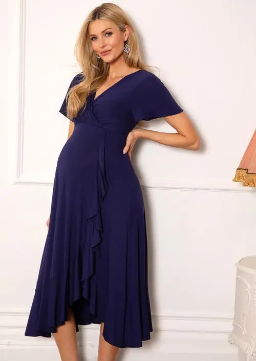 TIFFANY ROSE MATERNITY Waterfall Maternity Dress