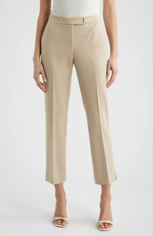BOSS Tapria Slim Fit Crop Pants