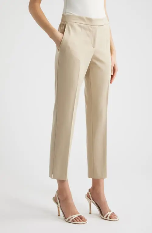 BOSS Tapria Slim Fit Crop Pants