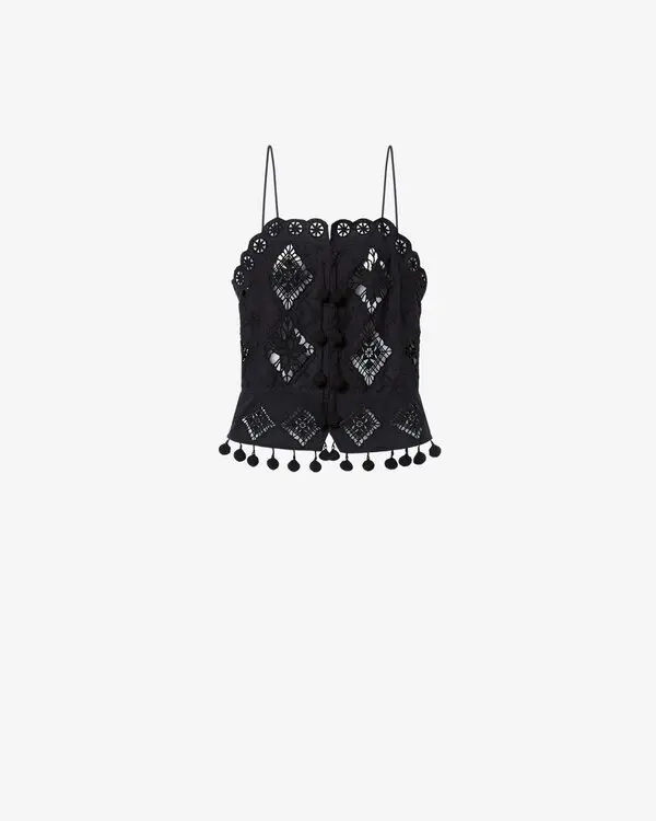 Isabel Marant Nelssy Top - Black