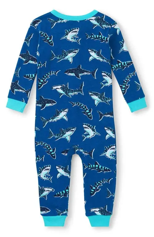 HATLEY Shark Print Zip Romper