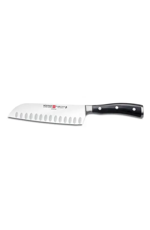 WUSTHOF Classic Ikon' Santoku Knife - Black