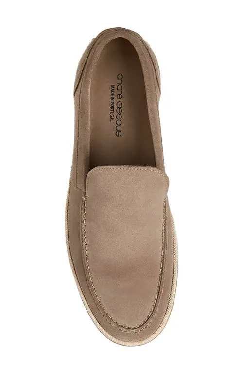 Andre Assous Angelo Moc-toe Loafer - Sand Suede