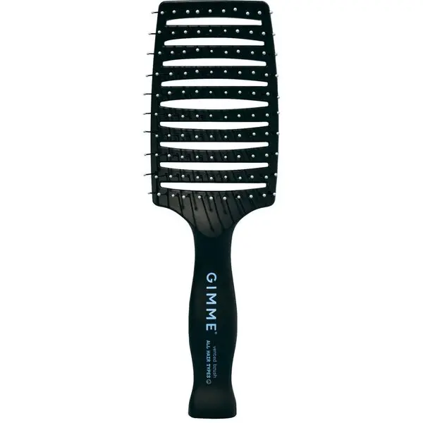 GIMME BEAUTY Vented Detangling Brush - Black