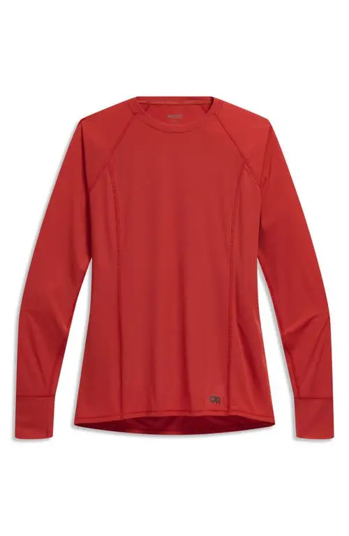 OUTDOOR RESEARCH Echo Performance Long Sleeve T-shirt - Cardinal