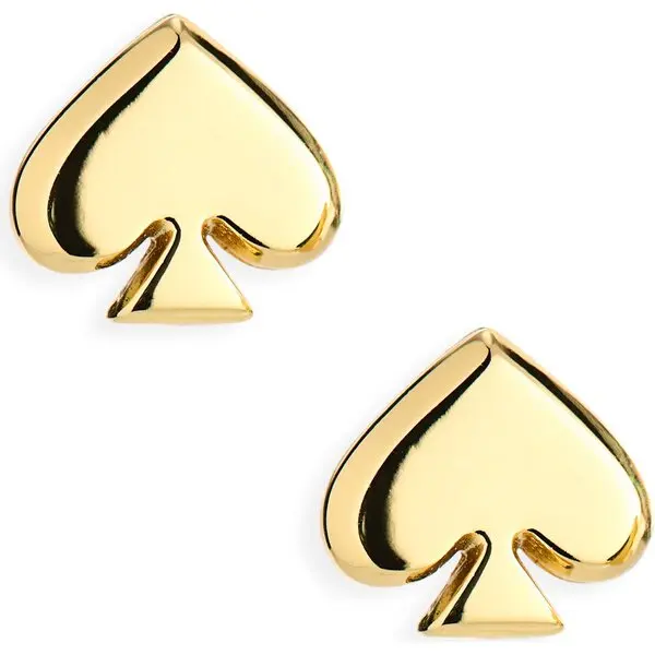 Kate Spade New York Spade Stud Earrings - Gold