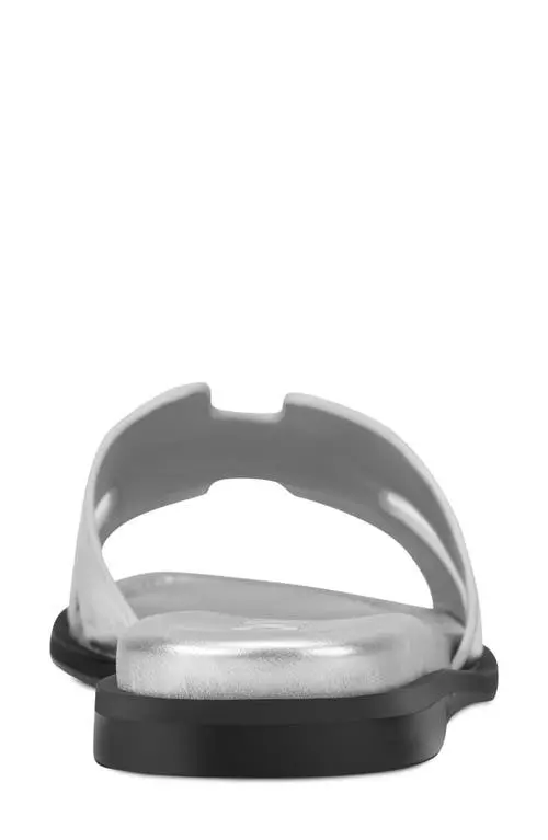 Dkny Columba Slide Sandal - Silver