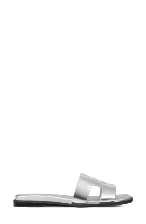 Dkny Columba Slide Sandal - Silver