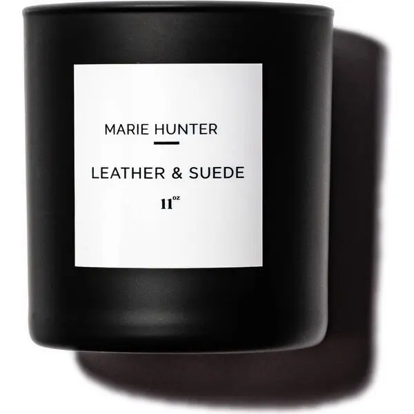 MARIE HUNTER Leather & Suede Candle
