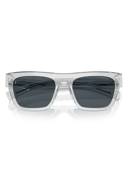 Prada 55mm Rectangular Sunglasses