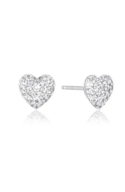 SIF JAKOBS JEWELLERY Caro Stud Earrings - 925 Sterling Silver/white