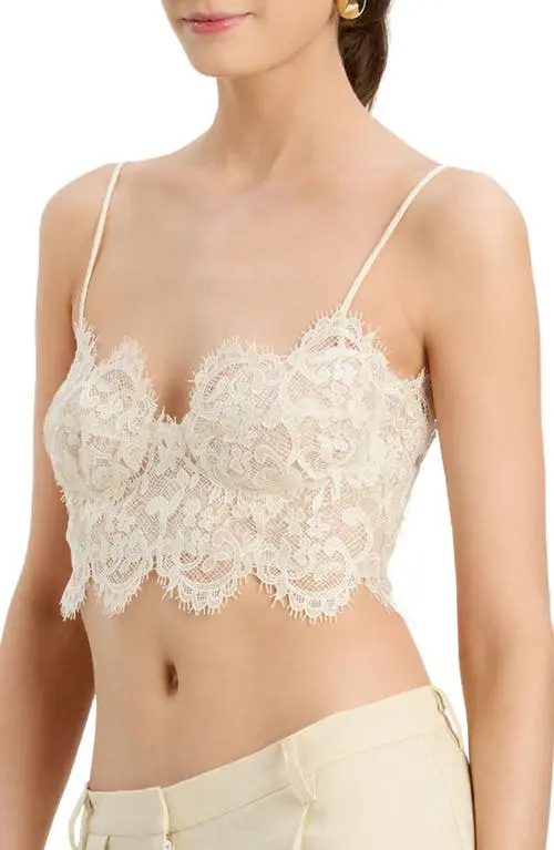 Bardot Linella Lace Bralette - Ivory