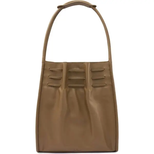 BEHNO Large Leather Hobo Bag - Palm