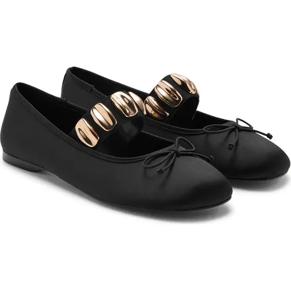 Mango Mary Jane Ballet Flats