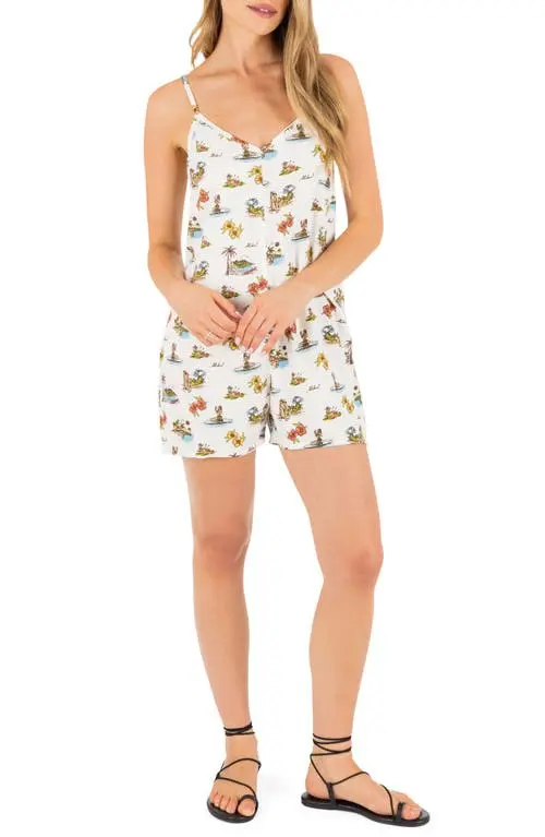 Hurley Island Time Romper - Tofu