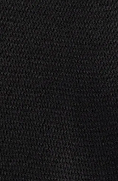 Topman Relaxed Long Sleeve T-shirt - Black
