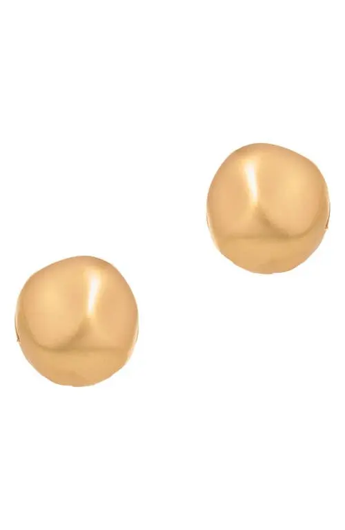 REISS Tiara Tumbled Earrings - Gold Tone