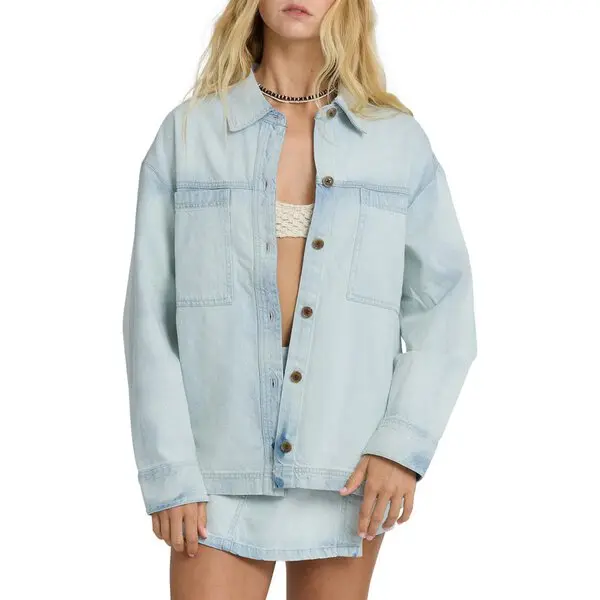 BILLABONG Jade Saltwash Denim Shacket
