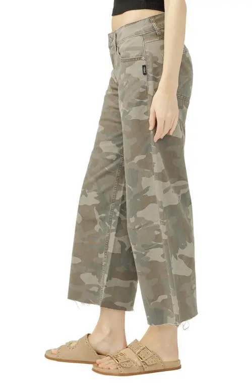 SILVER JEANS CO. Ankle Wide Leg Jeans