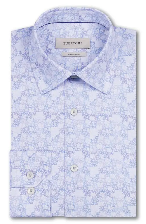 Bugatchi James Ooohcotton® Floral Button-up Shirt - Lilac