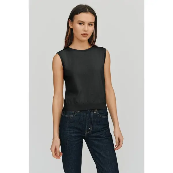 KATHRYN MCCARRON Luna Shell - Dark Grey