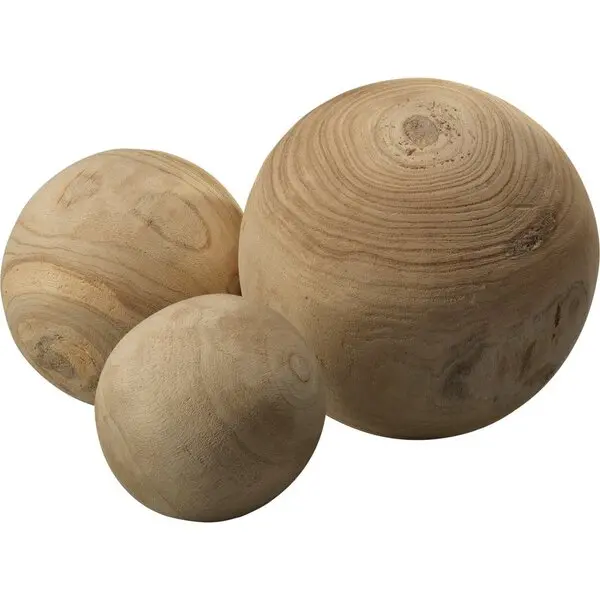 JAMIE YOUNG CO. Malibu Wood Spheres - Natural