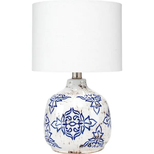 JAMIE YOUNG CO. Ruby Ceramic Table Lamp - Blue