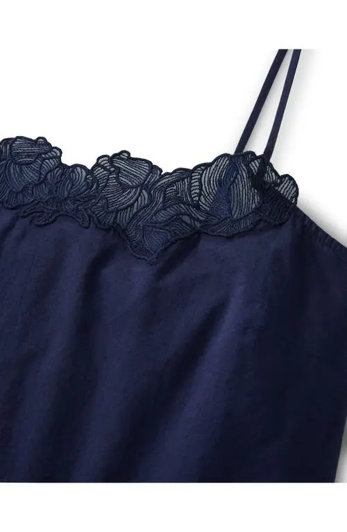 PETITE PLUME Fleur Cotton Voile Short Pajamas